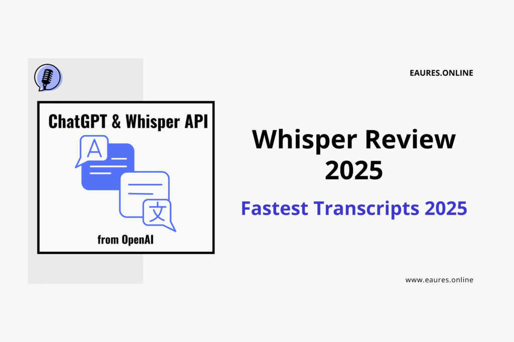 Whisper Review 2025: The Definitive Path to Fastest Transcripts 2025 ...